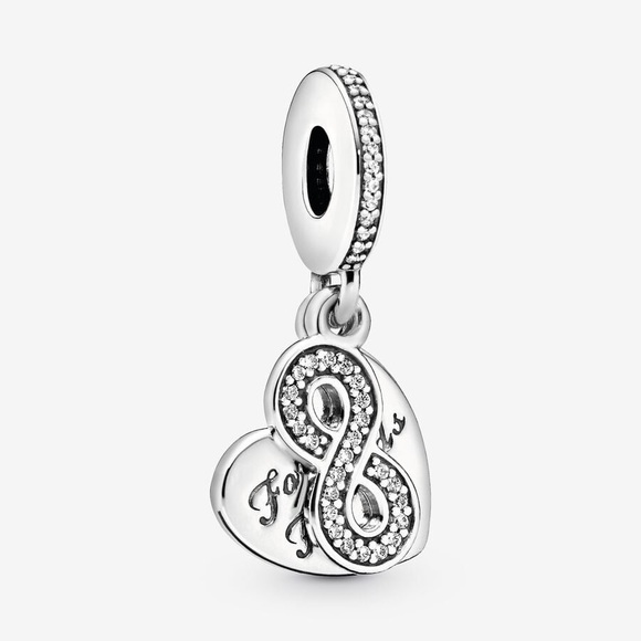 Pandora | Accessories | Pandora Forever Friends Heart Dangle Charm ...